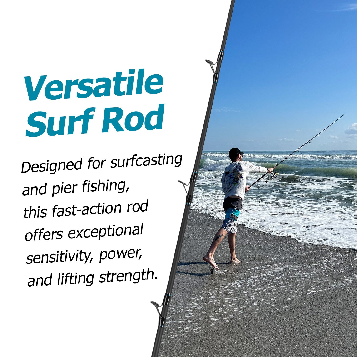 Beachwalker Surf Rod – Blackfin Rods